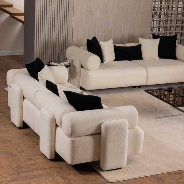 Set canapele cu fotolii bucle, Efaro – intermobilifurniture